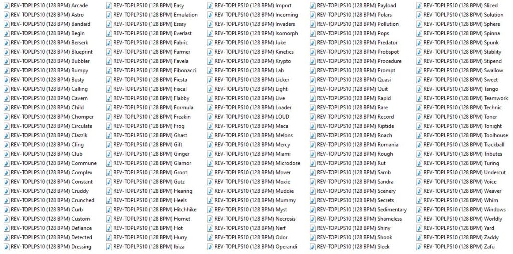 Revealed Top Loops Vol. 10 - Alonso Sound